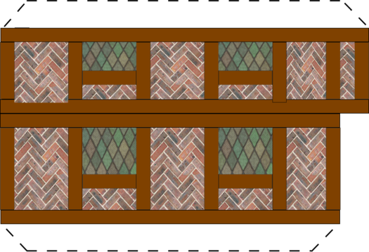 Tudor House Card Cut-Out Model - DT Online
