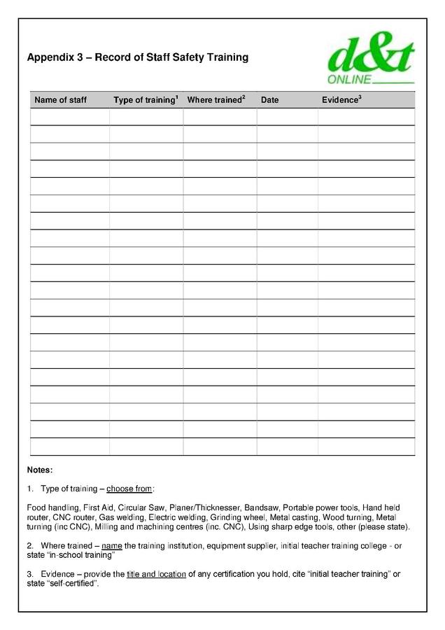 File:TrainingRecord.pdf - DT Online