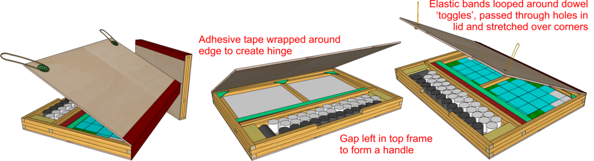 Game Storage Box (Stripwood) - DT Online