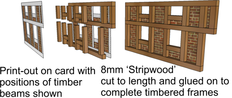 Tudor House Card Cut-Out Model - DT Online